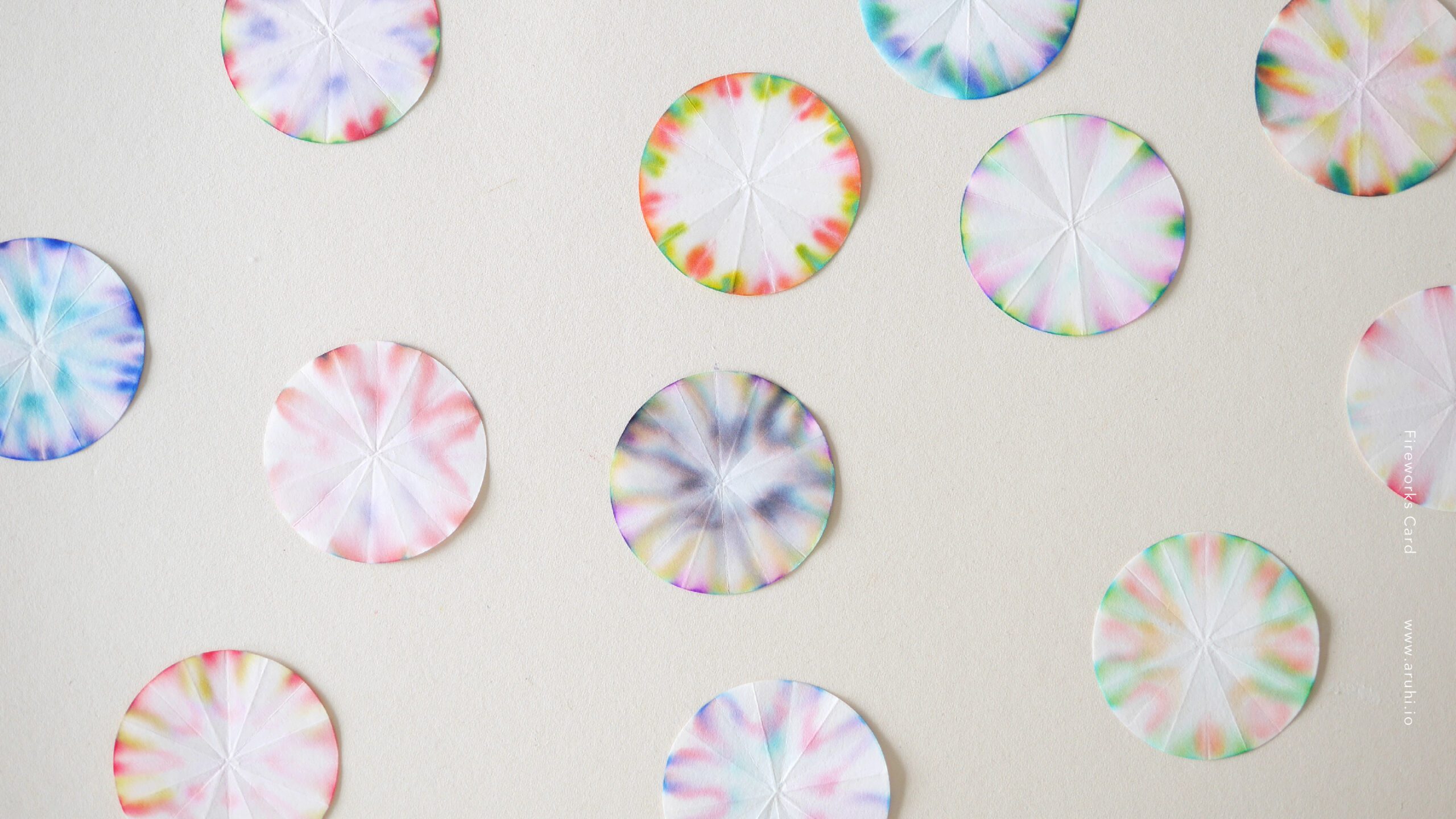 Fireworks Card - Aruhi