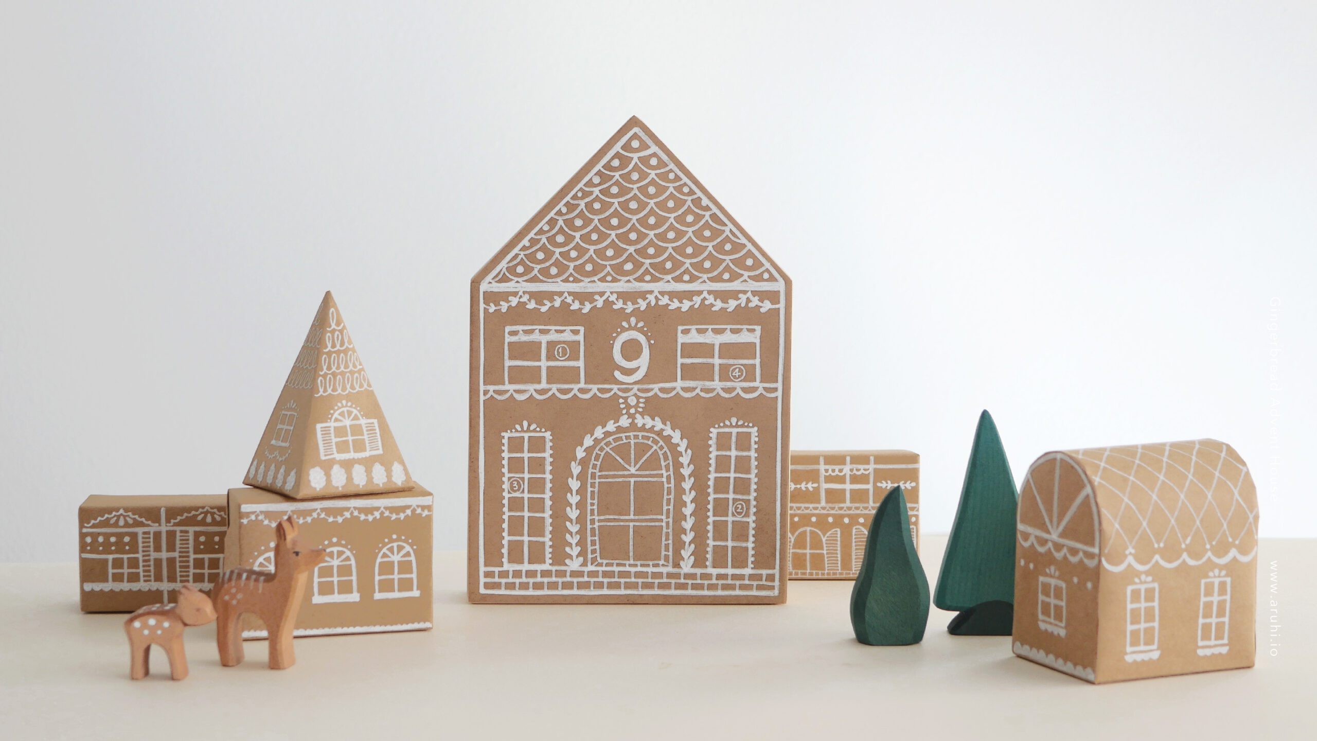 Gingerbread Advent House - Aruhi